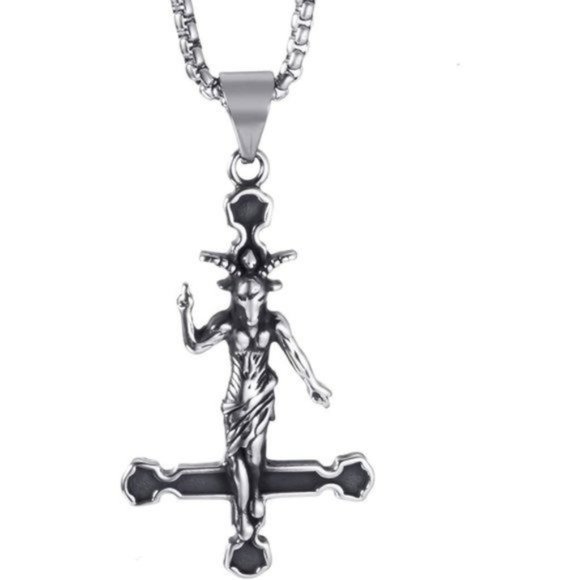 Accessories | Satanic Punk Goth Necklace | Poshmark